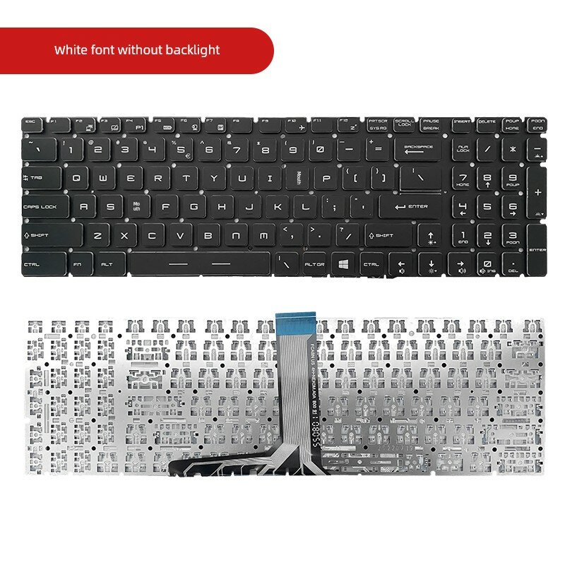 Подходит для клавиатуры MSI GP65 GL75 GF75 GS75 GP75 GT76 GE63VR GV62 MS-16P1 Абсолютно новый, оригинальный товар.