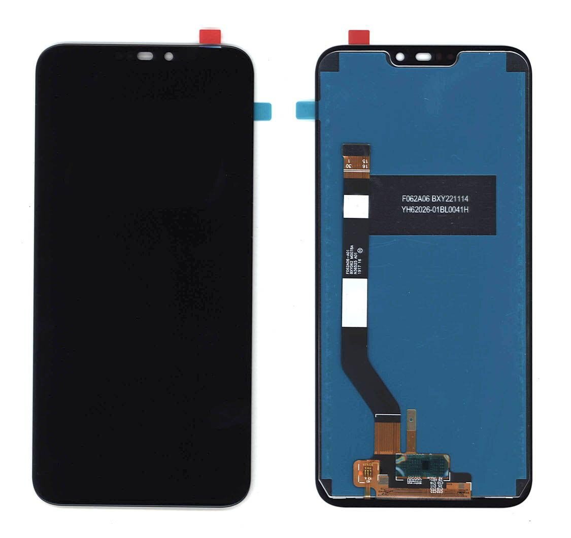 Дисплей (матрица + тачскрин) для смартфона Huawei Honor 8C, Asus Zenfone Max (M2) ZB633KL черный