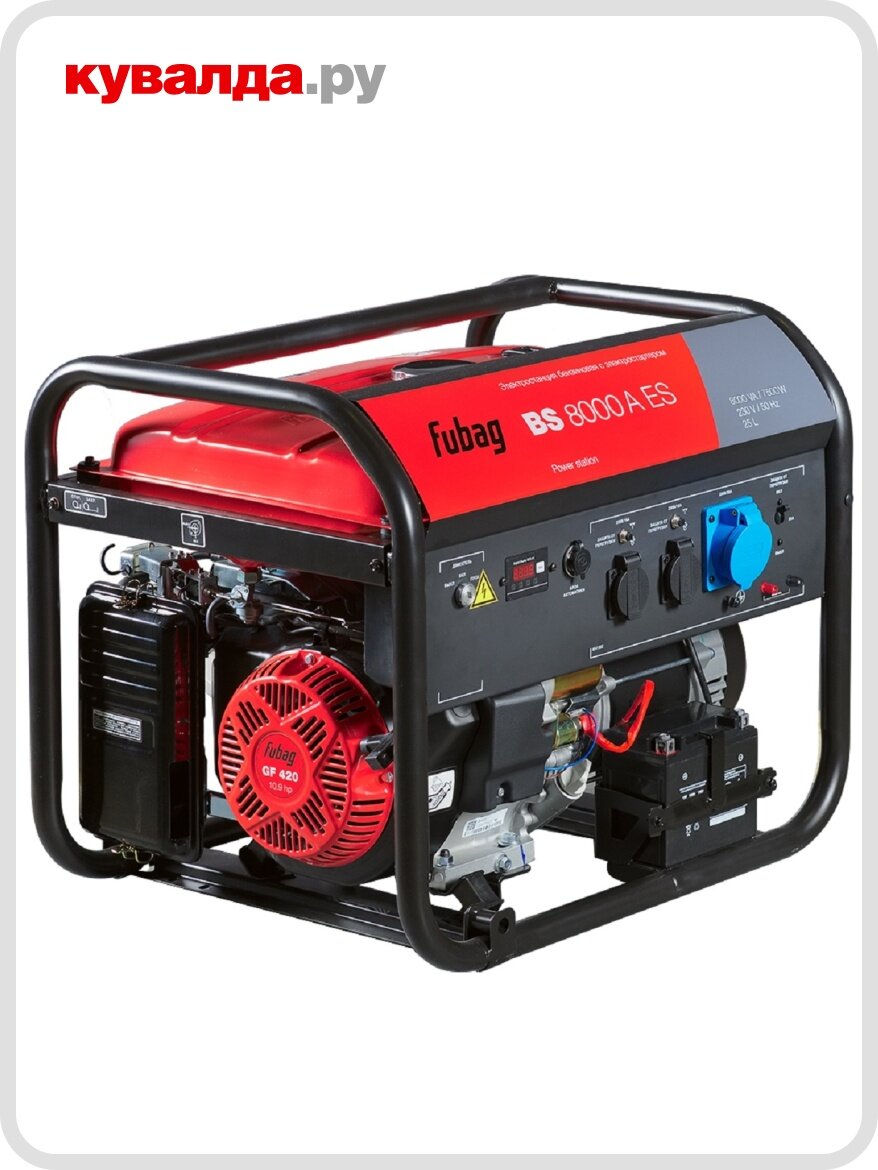 Генератор бензиновый FUBAG BS 8000 A ES с возможностью автоматизации