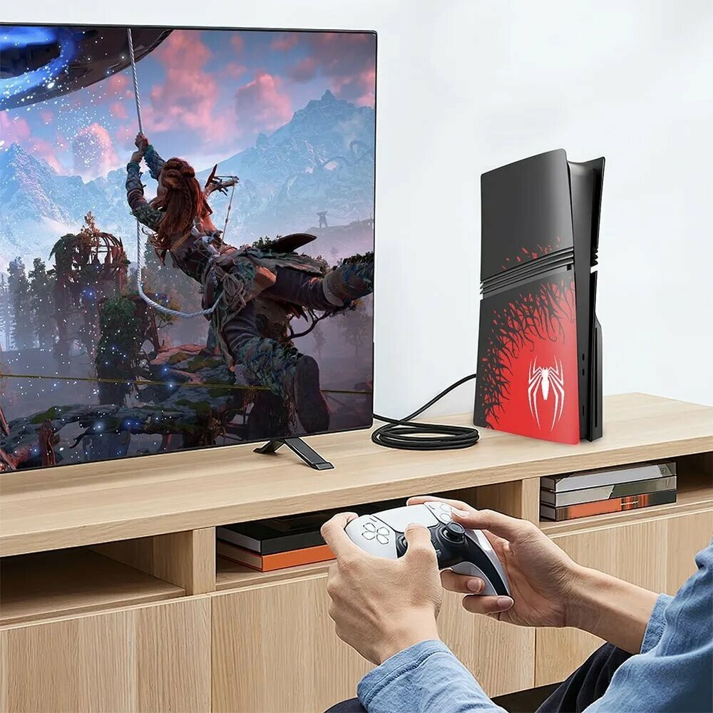 Замена лицевой панели консоли с охлаждающим вентиляционным отверстием для PS 5 Pro Console