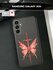 Чехол на Samsung Galaxy A24 / Самсунг Галакси A24 с принтом Бабочка и меч