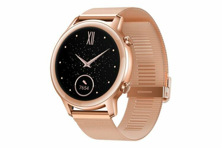 Умные часы HONOR Magic Watch 2 Bluetooth, 42mm, IPX4, цвет cherry blossom pink gold, мониторинг серд