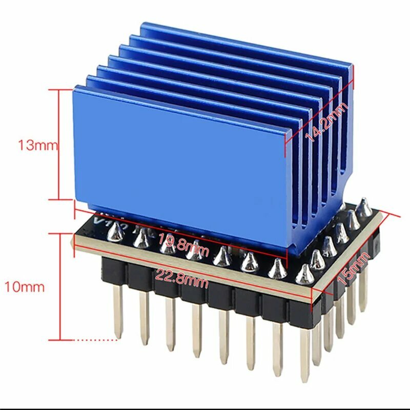 SWXF TMC5160 Драйвер шагового двигателя Step Stick SPI для 3D-принтеров