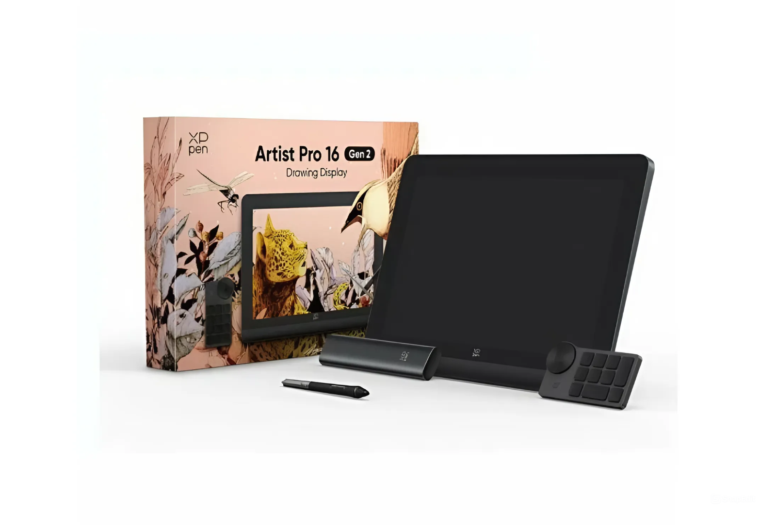 Планшет графический Xppen Artist Pro 16, 2560 x 1600, (2е поколение) + HDMI кабель, черный