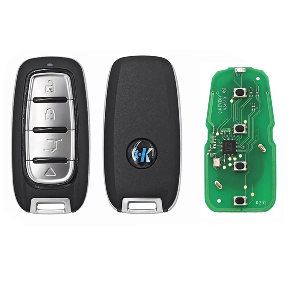 KEYDIY ZB27 KD пульт дистанционного управления 4-кнопочный смарт-автомобильный ключ серии ZB универсальный близость для KD-X2/KD-MAX инструменты для программатора