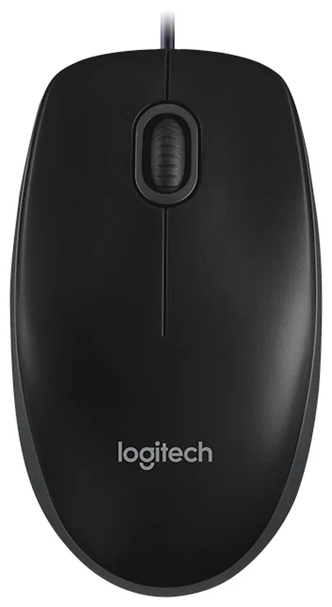 Мышь Logitech B100, проводная, 800dpi, для правой и левой руки, черная