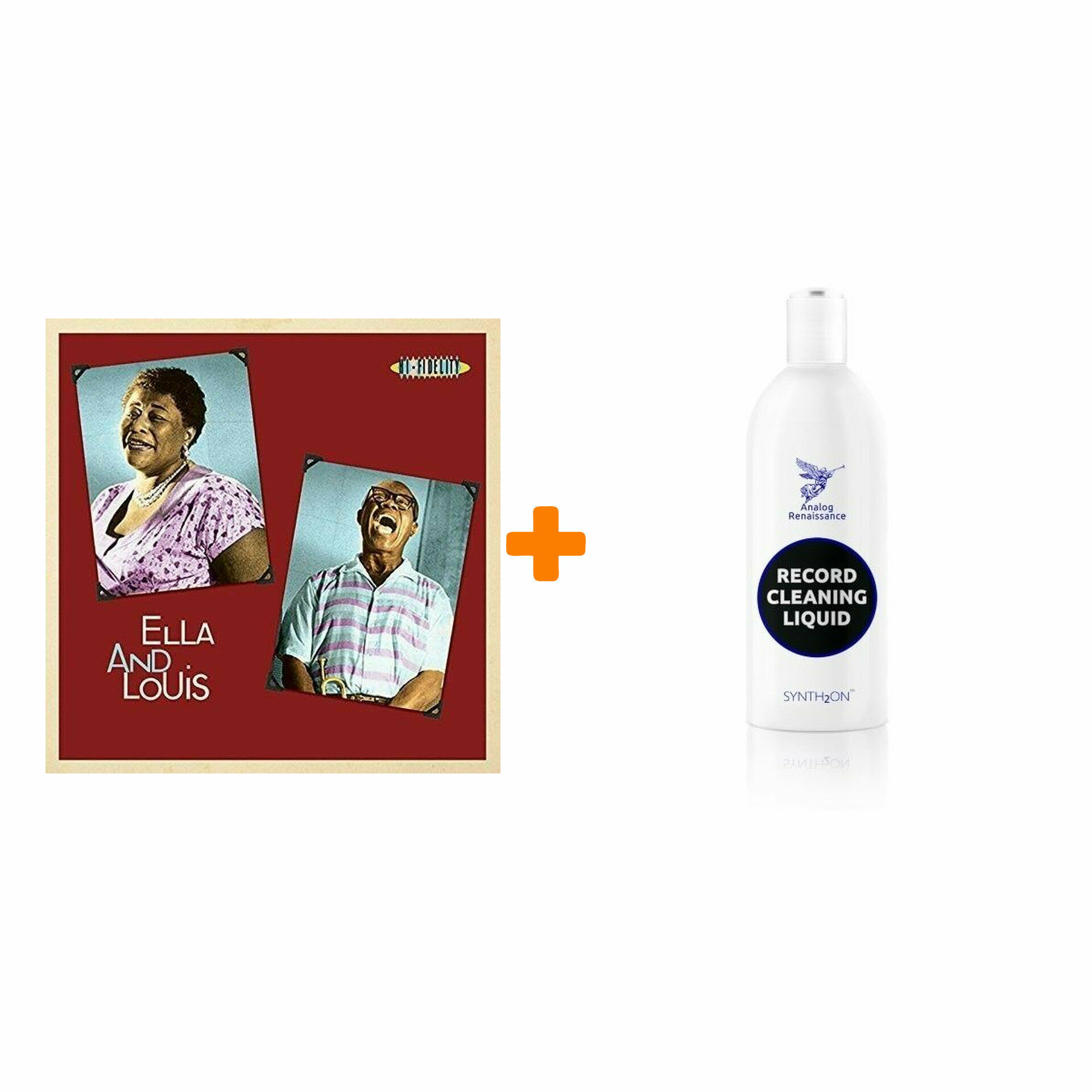 Fitzgerald Ella & Armstrong Louis Ella & Louis 2015 Reissue LP + Жидкость моющая для чистки винила