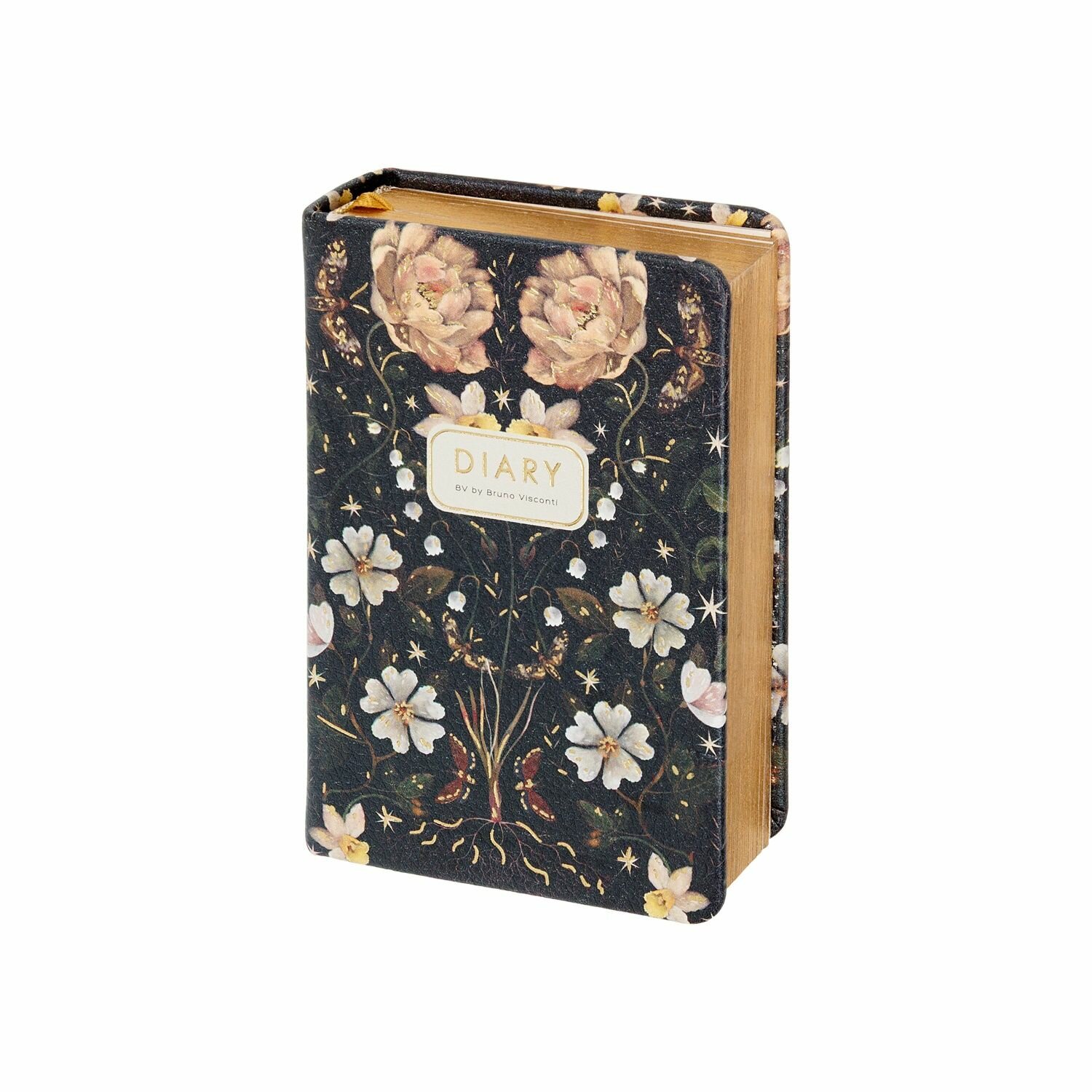 Ежедневник BrunoVisconti "Night garden", 416 страниц, 70*108мм