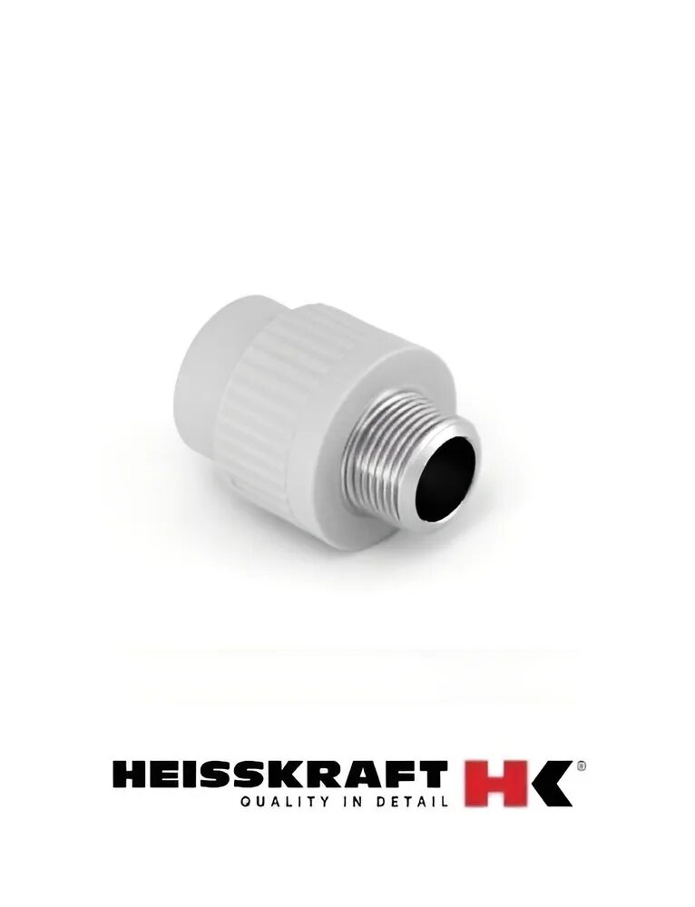 Муфта комбинированная Heisskraft "25х1/2" с наружной резьбой