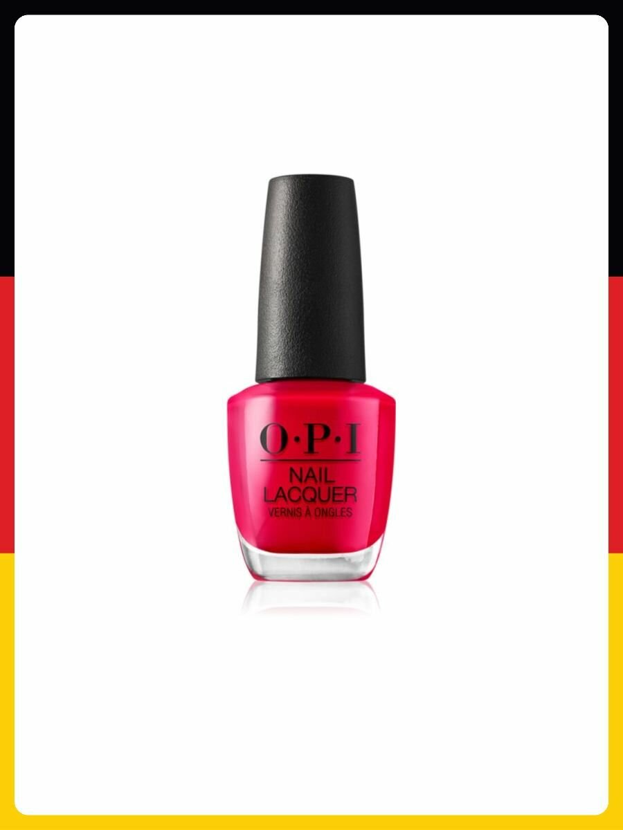 Лак для ногтей OPI Nail Lacquer nail polish Dutch Tulips, 15 мл