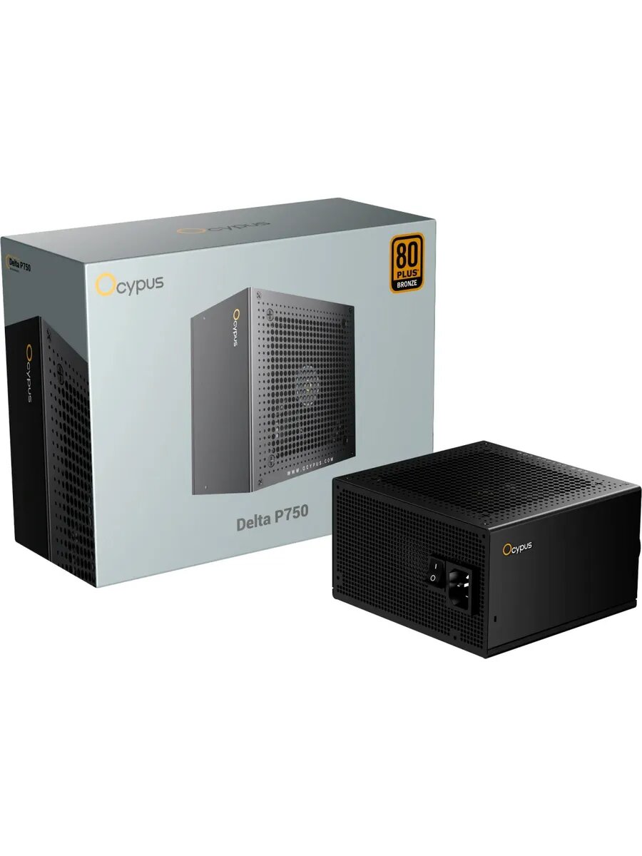 Блок питания 750Вт Delta P750 ATX (Delta-P750-B1FDBK024X-EU)