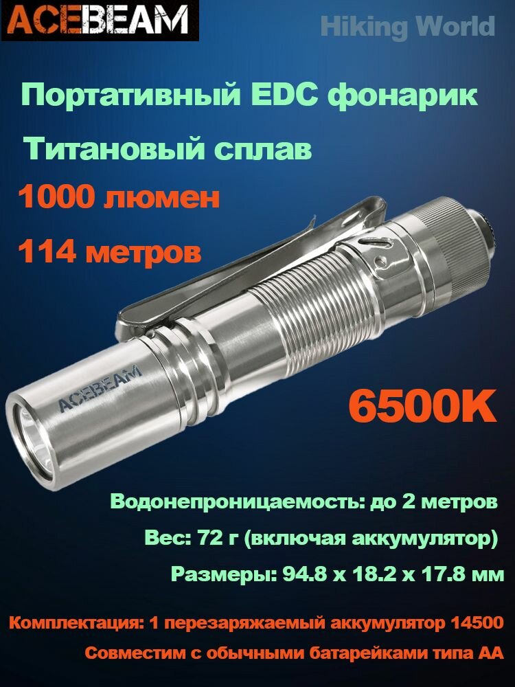 Acebeam Фонарь-прожектор