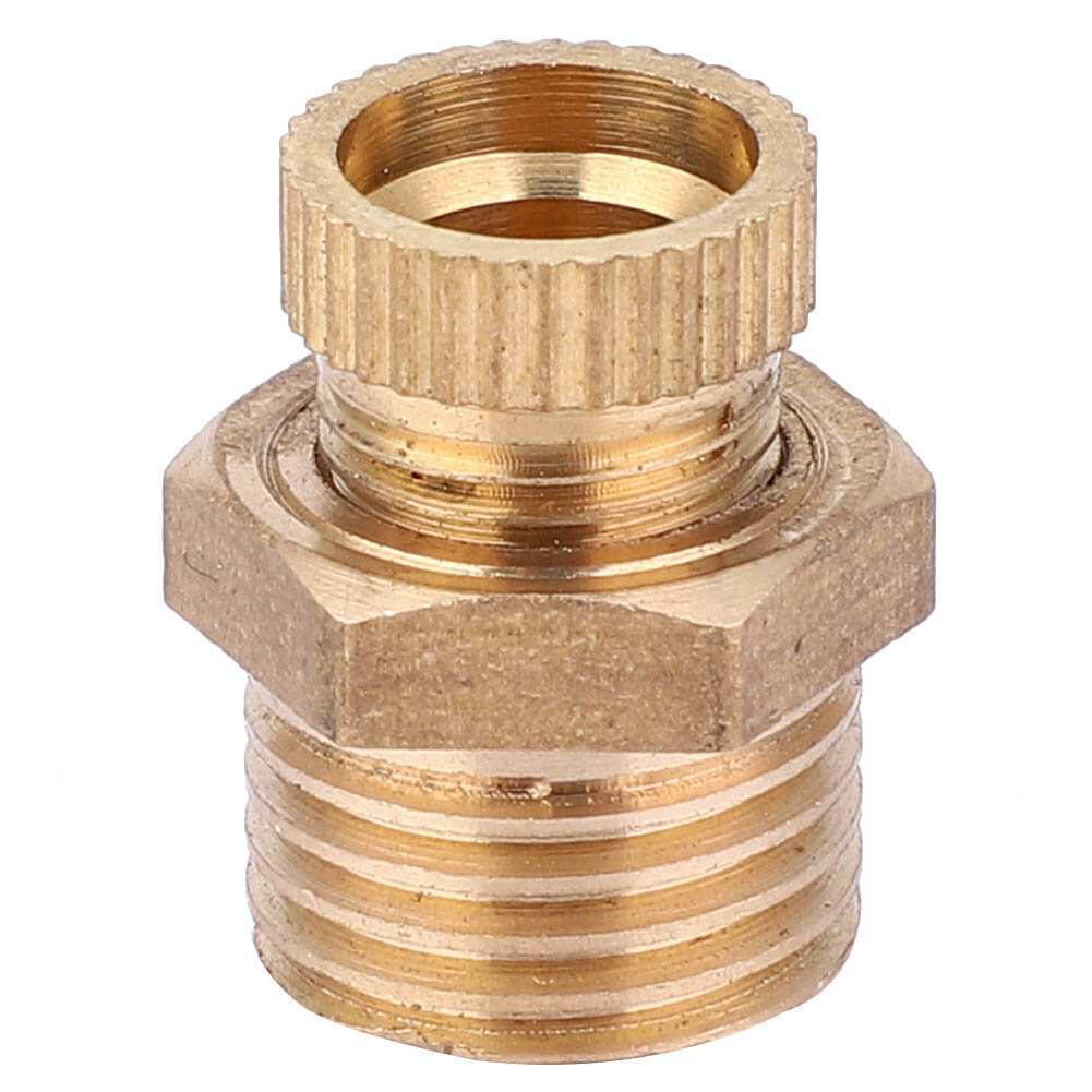 Комплект из 5 сменных круглых латунных клапанов для слива воды, аксессуары для воздушных компрессоров G1/4