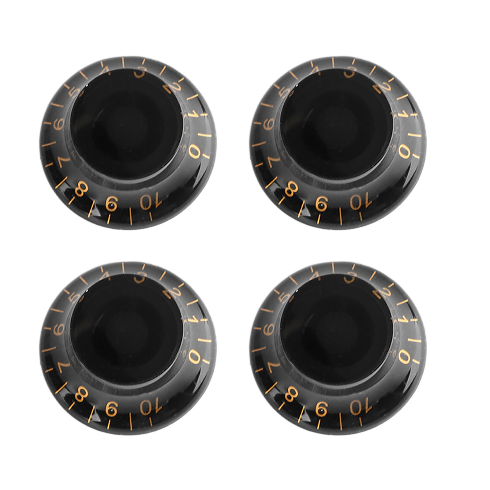 4 Pcs Electric Guitar Volume Knob Stable Rotation Plastic Control for DIY
