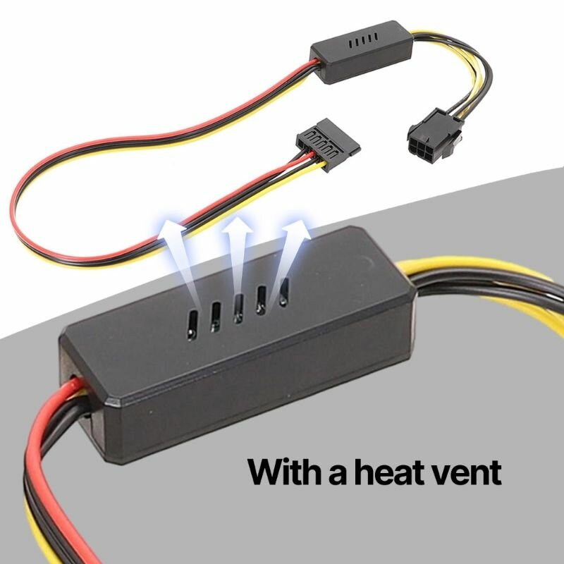 Кабель питания жесткого диска 6PIN к SATA
