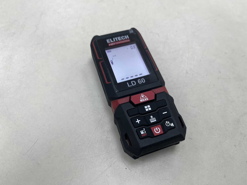 Дальномер Elitech ЛД 60Н-ЗЕЛ, б/у, уценка