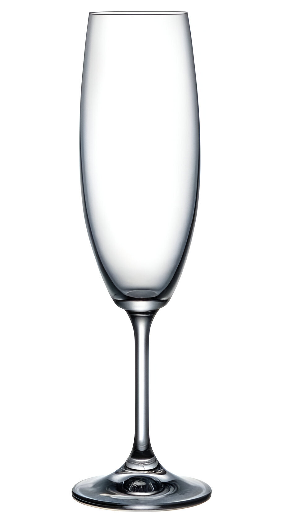 Бокал для шампанского Bohemia Crystal Лара, стекло, 220мл, прозрачный, Чехия