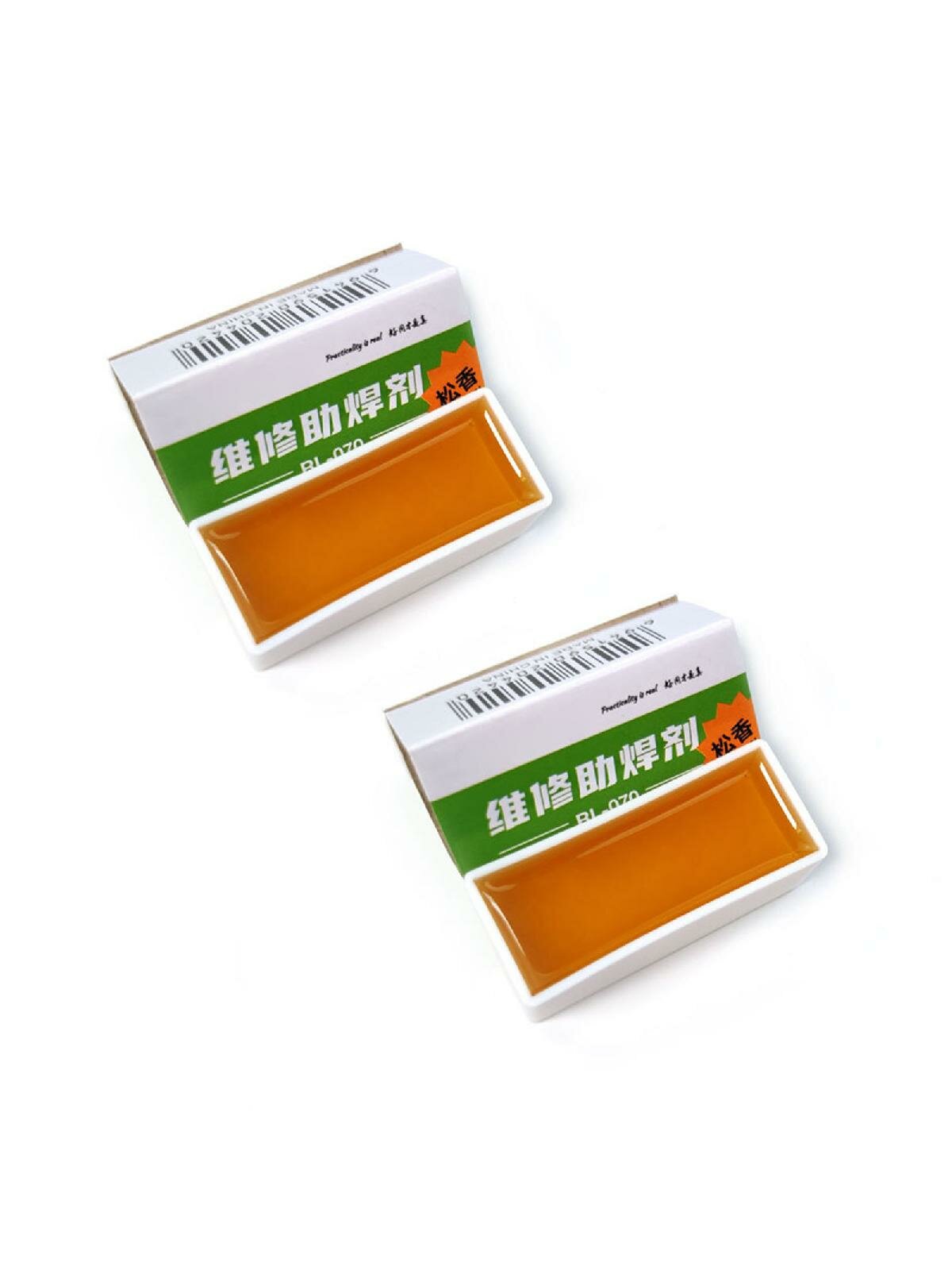 Канифольный флюс для сварки электроники и ухода за железом в домашней мастерской, 2 шт.