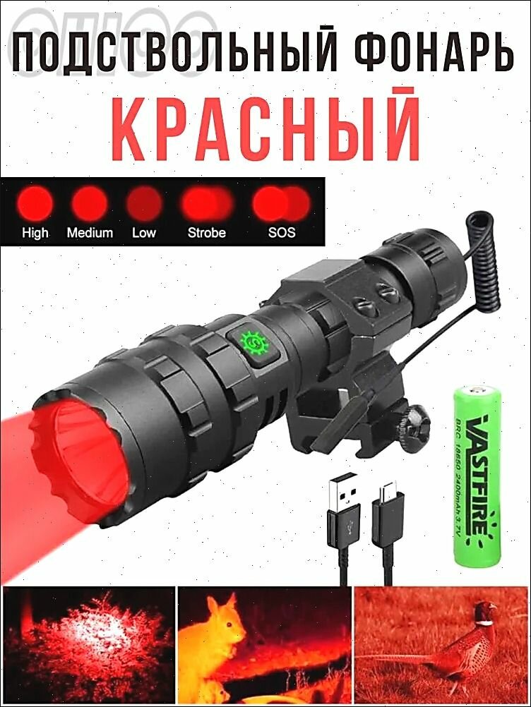 Тактический фонарь