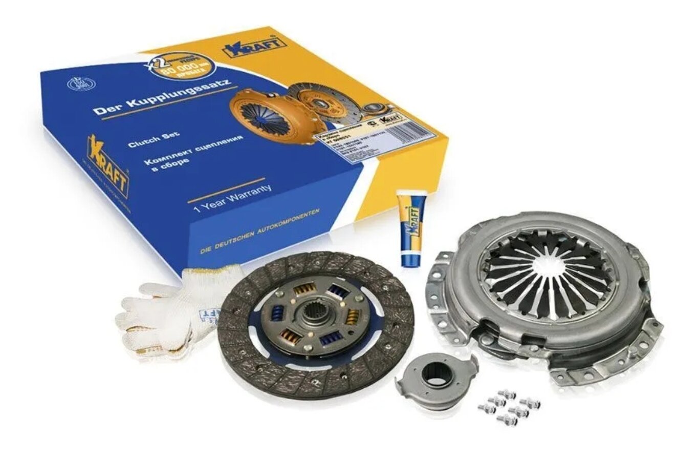 Сцепление ВАЗ 2110-2112 металлокерамическое KRAFT арт. KT 098553