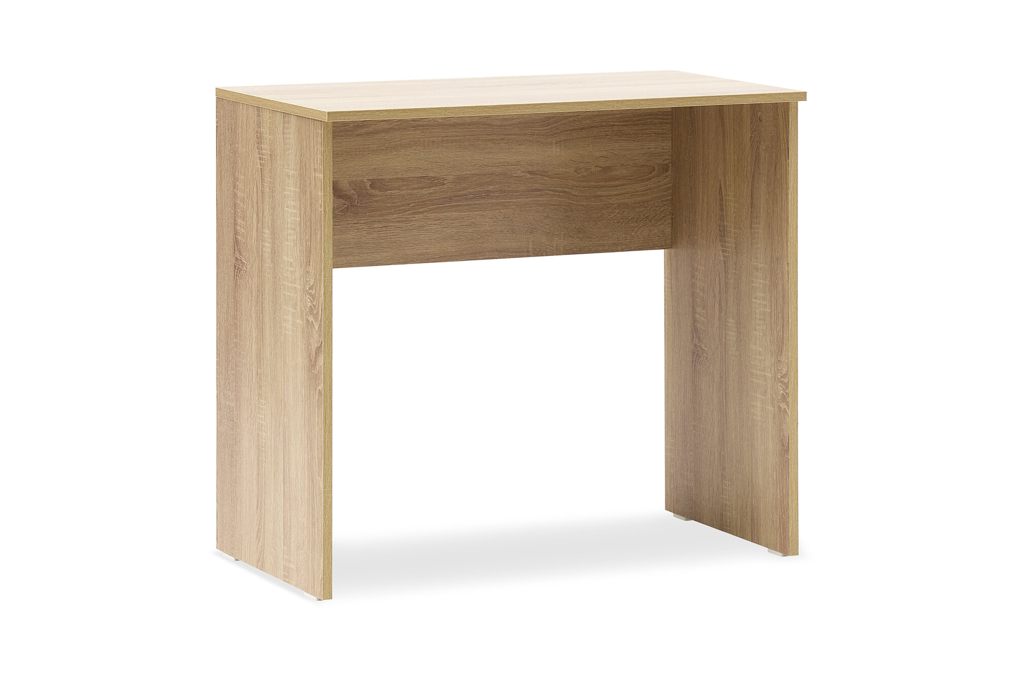 Стол письменный прямой Нонтон, 84х48х76 см, дуб сонома / белый