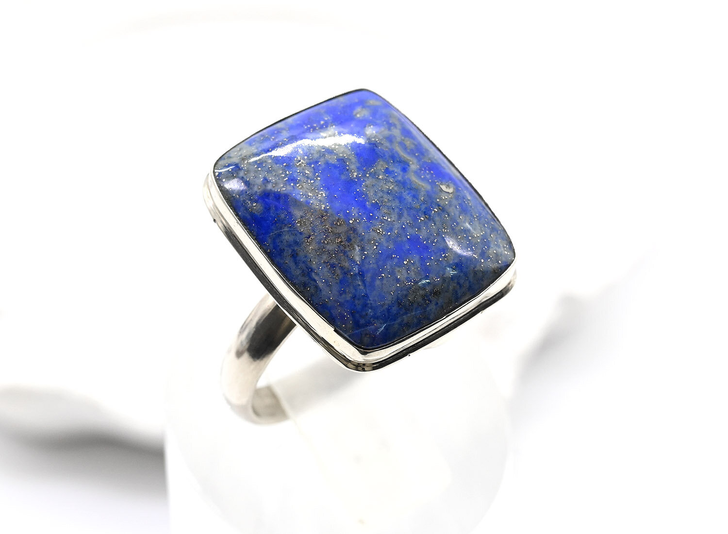 Кольцо, лазурит