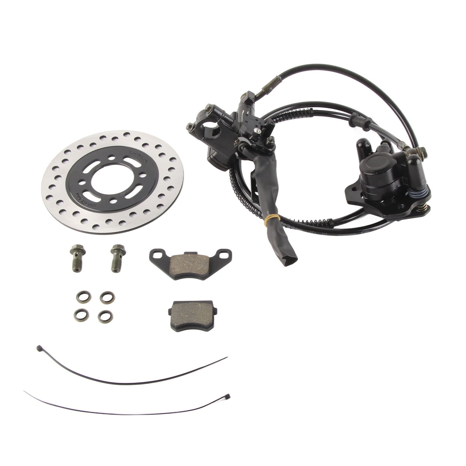 22 мм задний гидравлический суппорт дискового тормоза, высокая чувствительность, точный, термостойкий для 50cc, 70cc, 90cc, 110cc, 125cc, 150cc, квадроцикл, квадроцикл