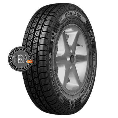Шина автомобильная Belshina Bravado BEL-343 195/0 R14 106/104S WINTER, зимняя, универсальная