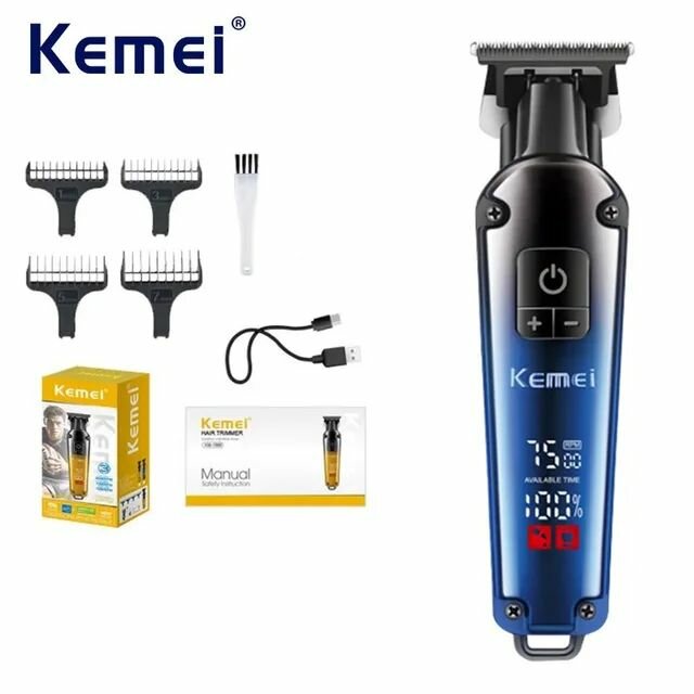 Kemei KM-1866 электрический триммер для волос