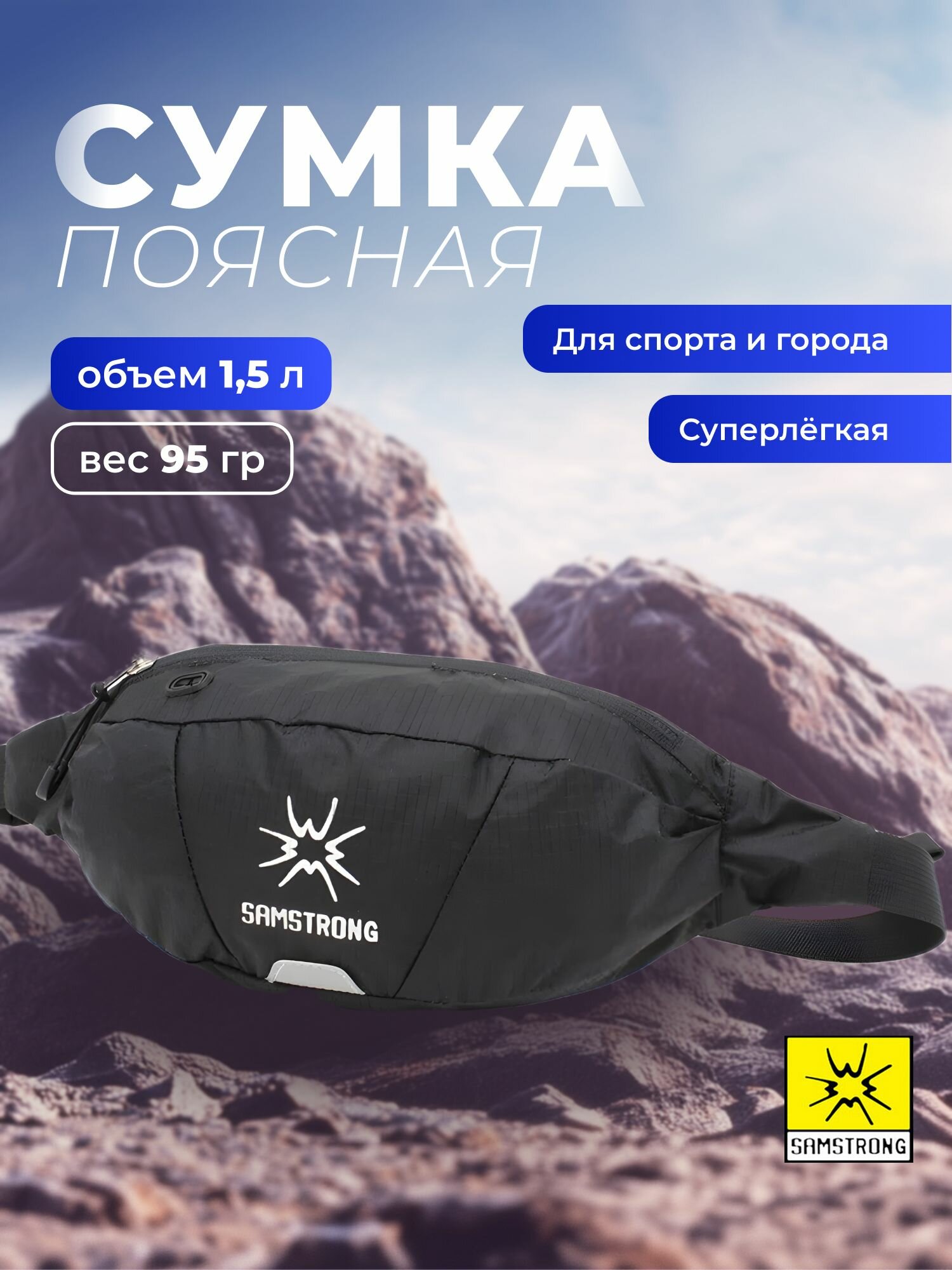 Сумка поясная