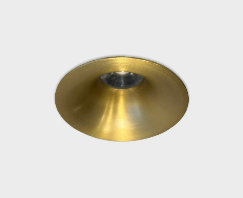 Влагозащищенный светильник ITALLINE IT014-0208 gold