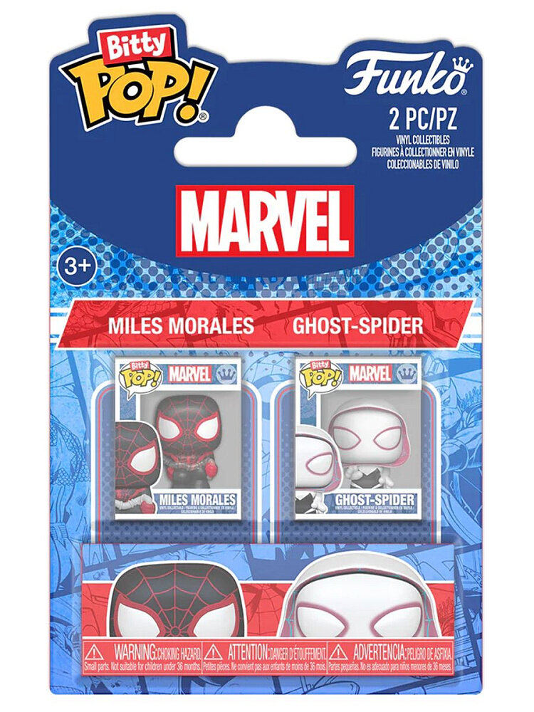 Набор Funko Bitty POP: Spider-Man - Miles Morales + Gwen Stacy (2 шт) (88938)