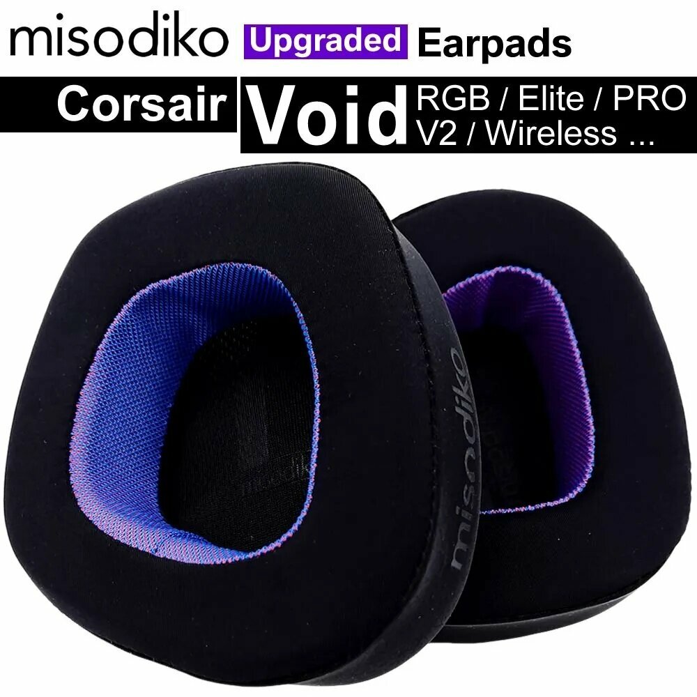 Misodiko Амбушюры для наушников Corsair Void RGB Elite Pro / V2