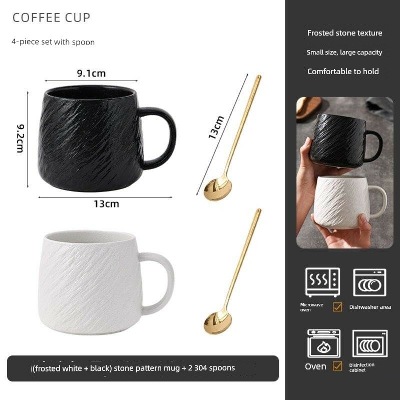 Немецкая керамическая кружка с высокой точностью изготовления, большая емкость для питья, для домашнего использования,