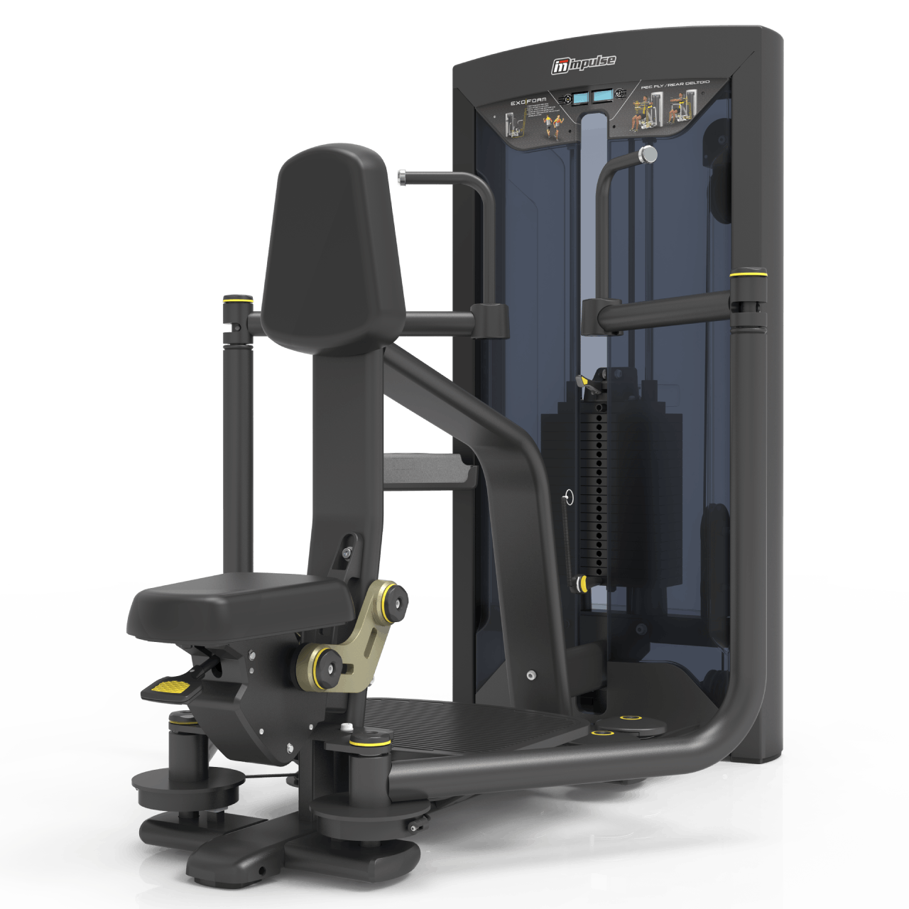 Impulse FE9715 баттерфляй / задняя дельта, профессиональный тренажер