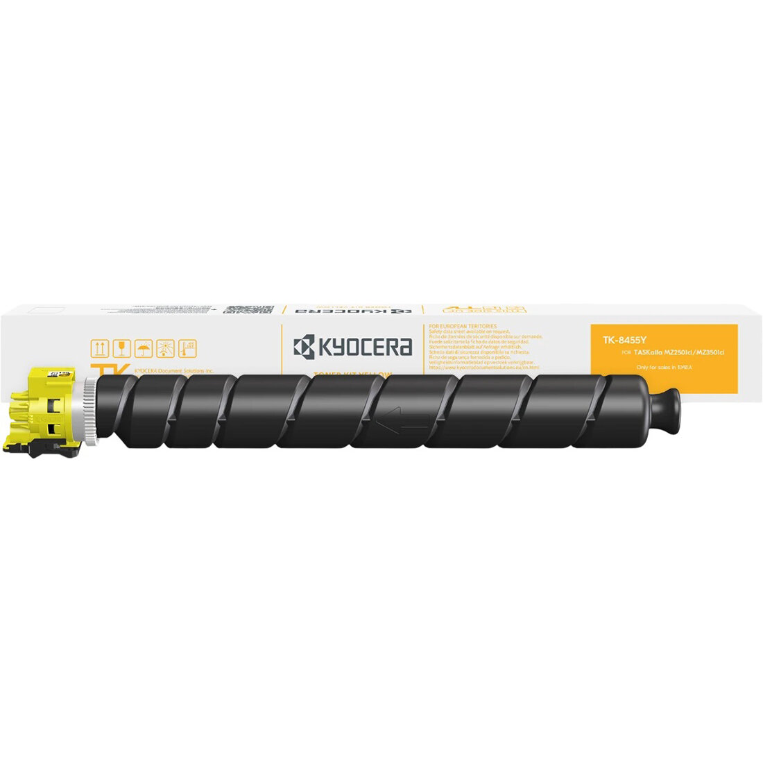 Тонер-картридж KYOCERA TK-8455Y оригинальный