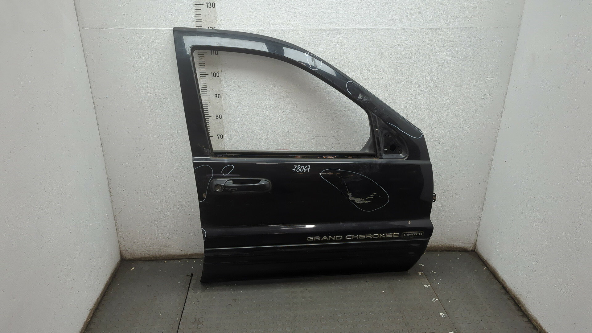Дверь боковая (легковая) правая передняя Jeep Grand Cherokee Б/У