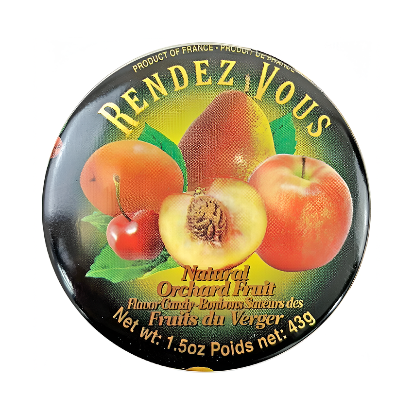 Rendez Vous леденцы освежающие садовые фрукты 43 гр
