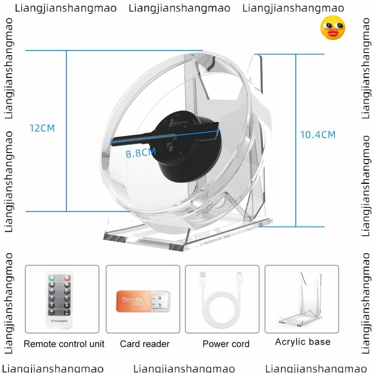 Уникальный настольный 3D голографический дисплей с интегрированной аудиосистемой