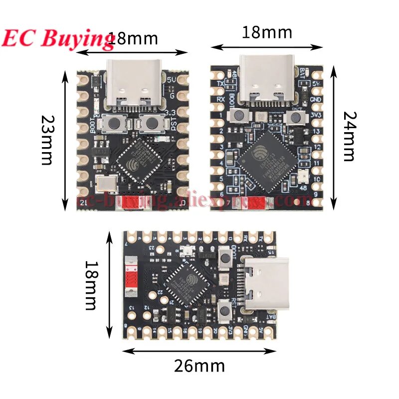 ESP32-C3 Mini Expansion Board, Цвет: ESP32-C3 Base — фото 1