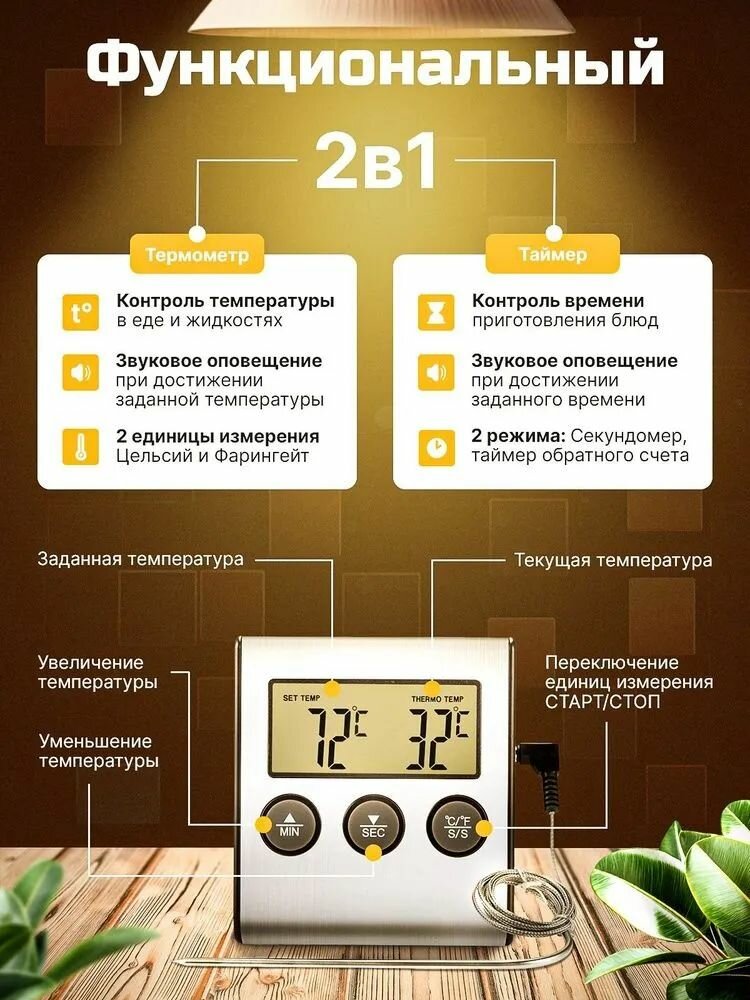 Кулинарный термометр — фото 1