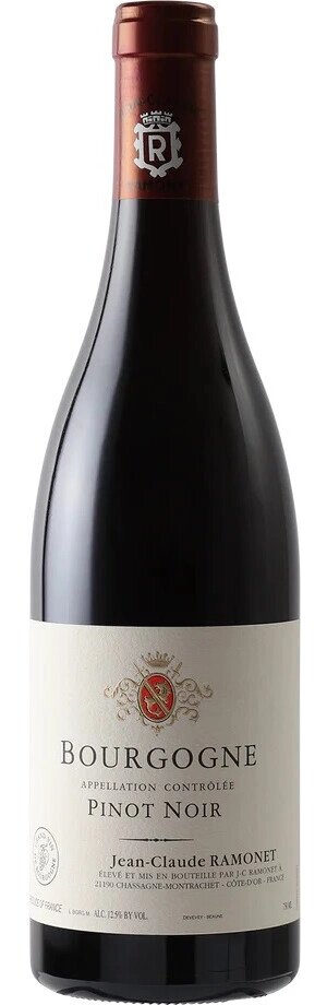 Вино Jean-Claude Ramonet, Bourgogne Pinot Noir AOC, 2021