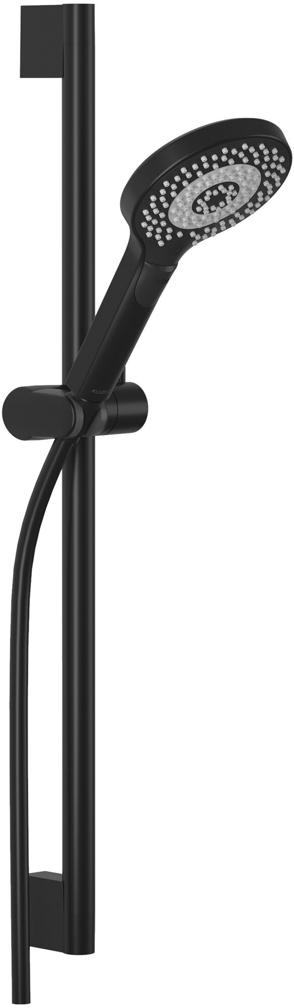 Душевой гарнитур KLUDI DIVE 6963039-00 (черный матовый, латунь, 160-см)