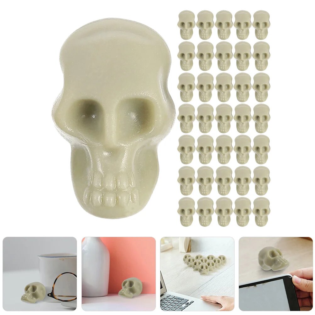 Пластиковые мини черепа для Хэллоуина