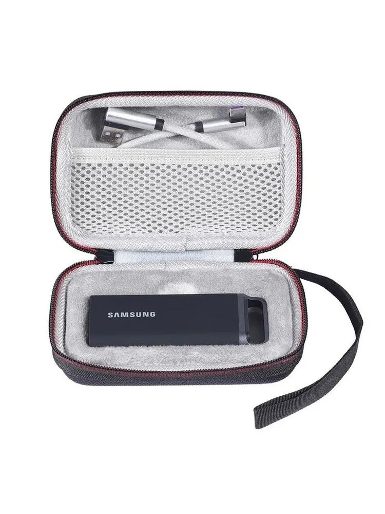 Новейший жесткий кейс EVA для Samsung T5 EVO защитный чехол для SSD накопителей 2TB/4TB/8TB