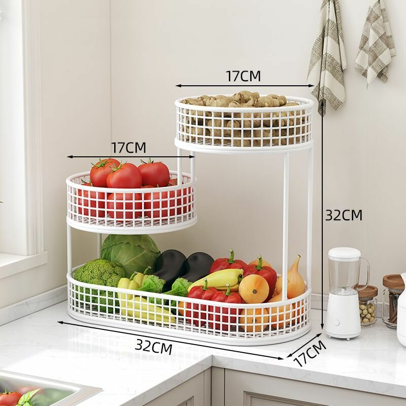 Контейнер для хранения лука, имбиря и чеснока, кухонная полка, многофункциональная корзина для фруктов и овощей, полка для приправ чеснока и имбиря