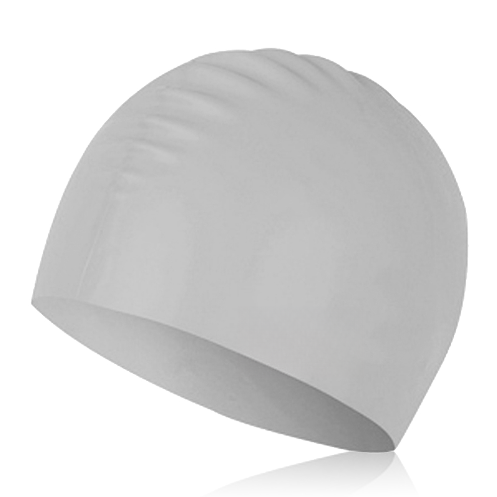 Пластмассовая водонепроницаемая шапка для плавания для женщин мужчин взрослых детей, цвет черный синий серый белый желтый, размер 225*190мм, количество 1 шт.