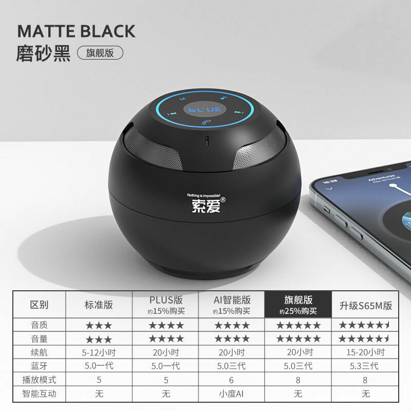 Bluetooth-колонка Sony Ericsson S35, домашняя беспроводная мини-колонка высокого качества, мини-сабвуфер для автомобиля