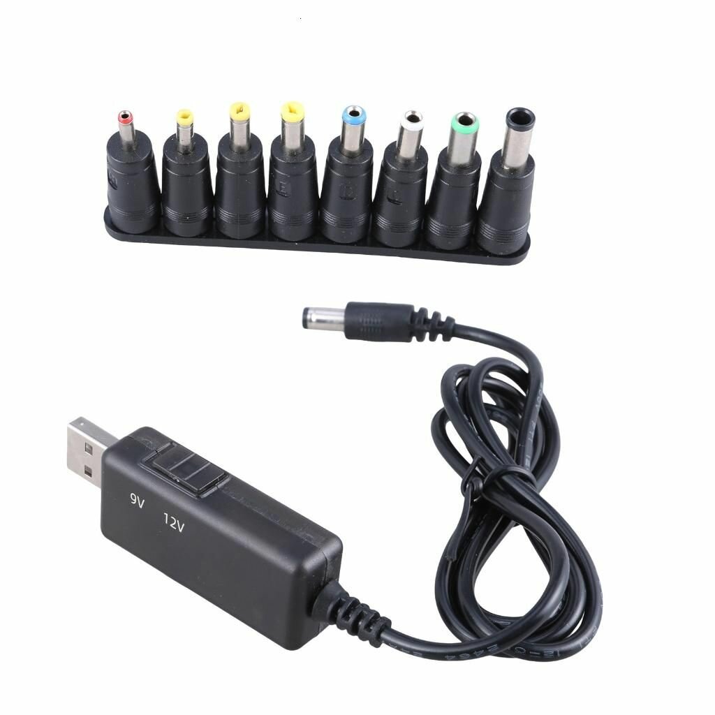 USB адаптер для зарядки 5V 9V12V с разъемом DC-Jack, - Адаптеры линии 8