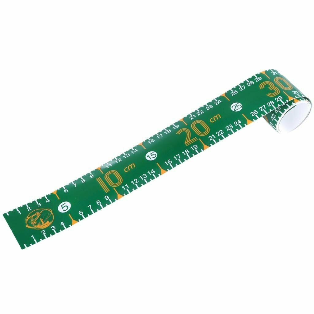 Липкая линейка для измерения рыбы, 51 дюйм, Темно-зеленый